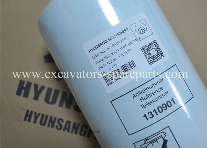 A máquina escavadora de WD13145 SF110A filtra o filtro de combustível ...